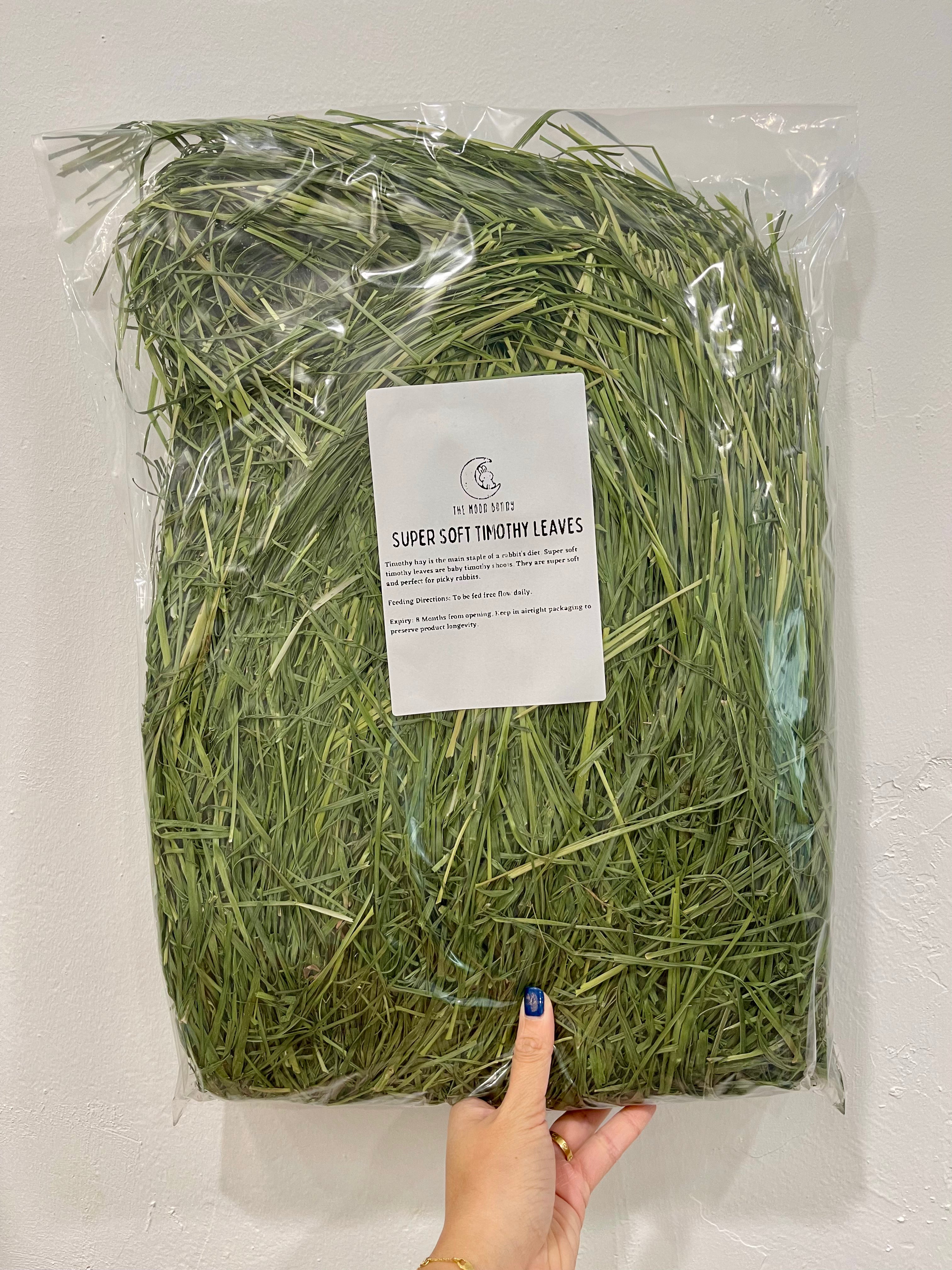 MoonBunny Super Soft Timothy Hay (500g) – The Moon Bunny