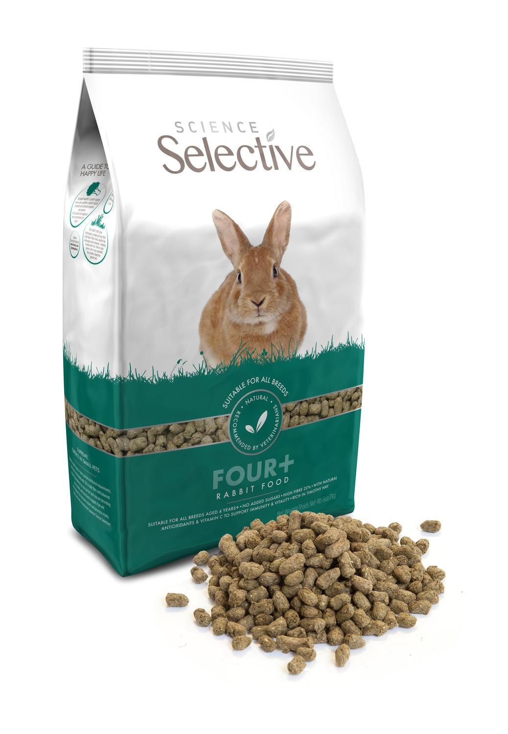 Supreme Science Selective Mature Rabbit 4 Yrs+ 4.4lb/2kg – The Moon Bunny
